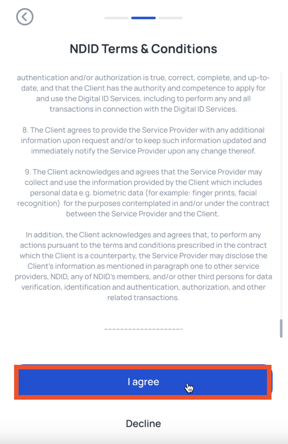 How to Complete the National Digital ID Verification (NDID) – Support ...